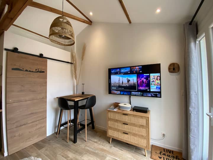 Charmant Studio Bassin D’arcachon Avec Jardin - Gujan-Mestras