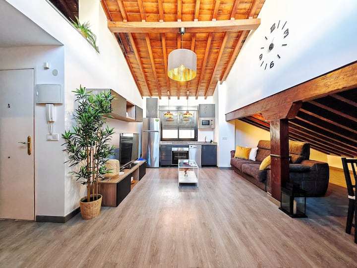 Estudio Premium En Centro Histórico + Ac La Cabaña - Malaga