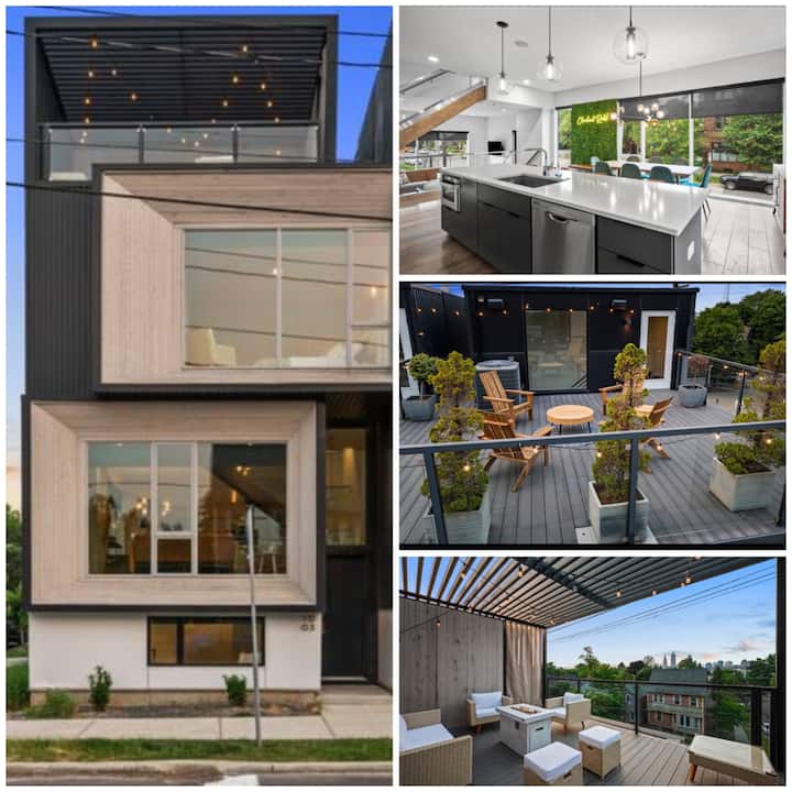 Twin Terraces-skyline Views With Two Rooftop Decks - Cleveland, OH