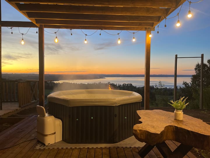Summit · Hot Tub Privado Con Vista Al Lago Ranco - Lago Ranco