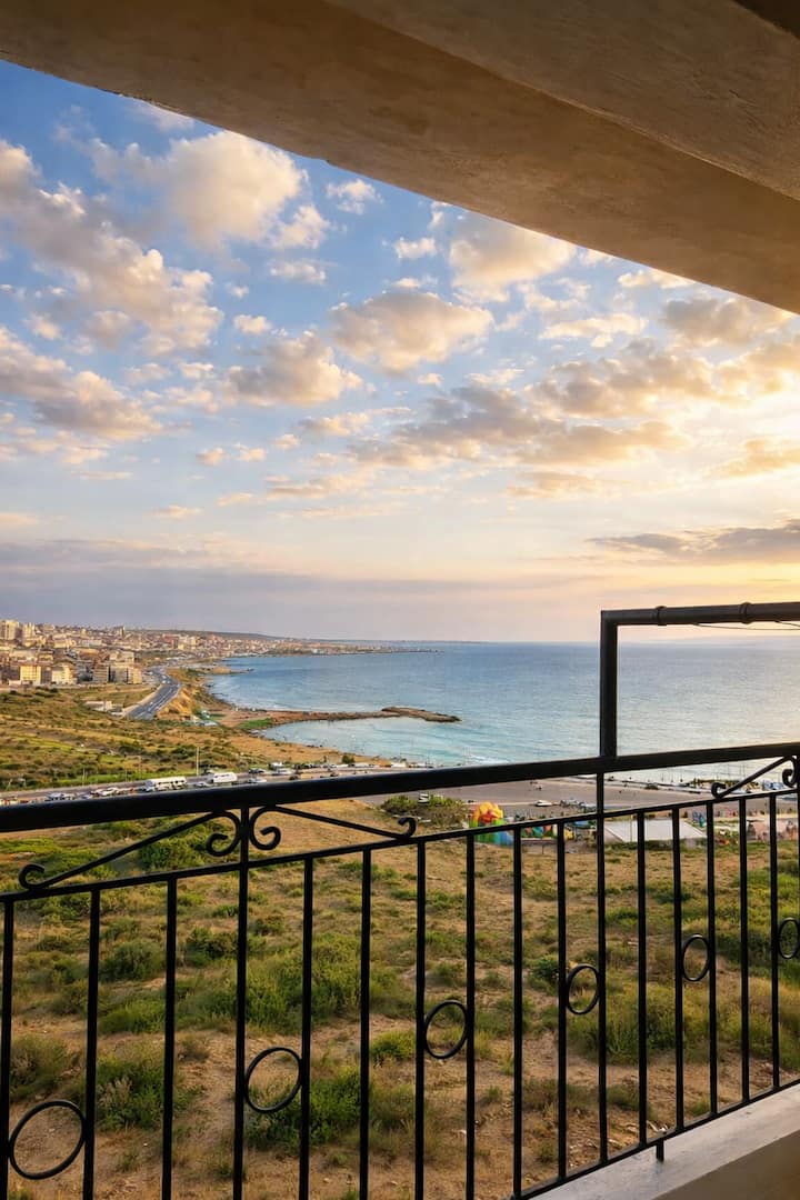 Vue Panoramique - Plage & Attractions à 2 Min - Mostaganem