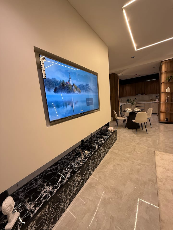 غرفتين نوم واسعة وأنيقة للعيش العائلي - Dammam