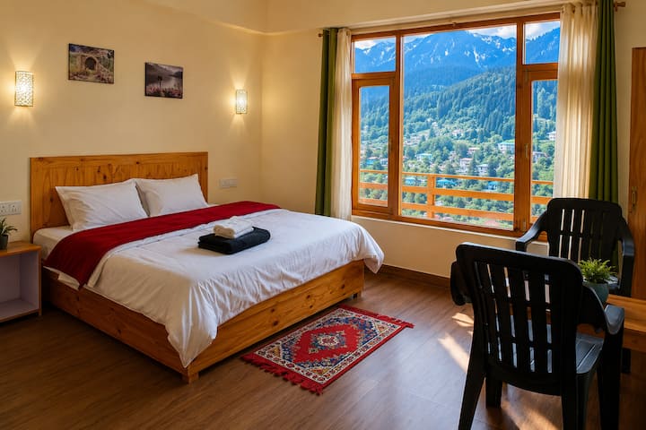 Mountain View & Orchard Breakfast Complimentry 104 - Manali