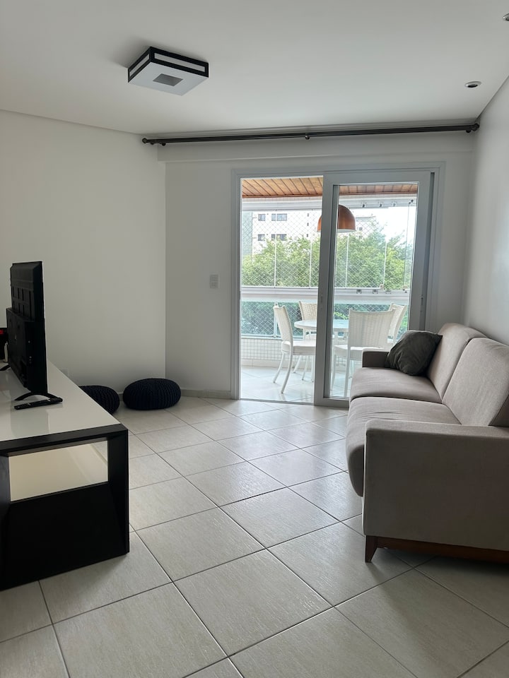 Lindo Apartamento Na Praia Do Tombo Guarujá - Santos State