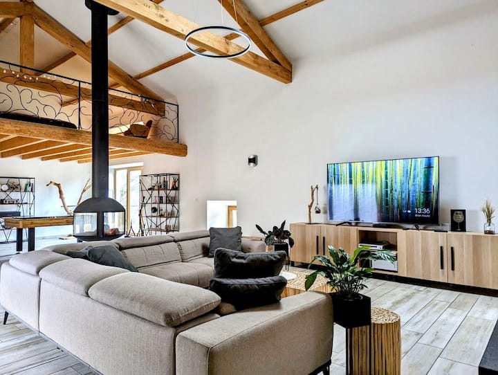 Maison Spacieuse En Pleine Nature - Auvergne - Haute-Loire