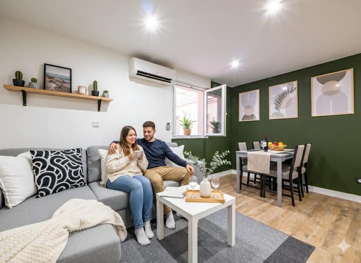 T2 Neuf Moderne – Cosy Calme Lyon-parking+tram T4 - Saint-Fons