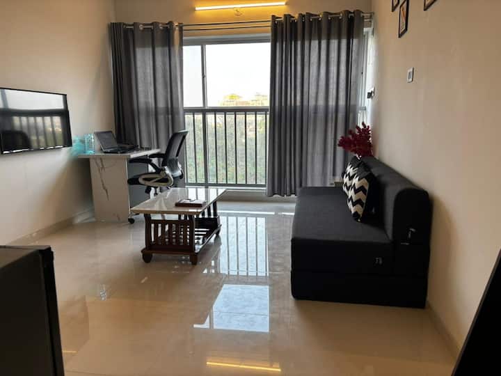 Step Into Serenity| Ac|near Airport|1bhk|private| - Pune