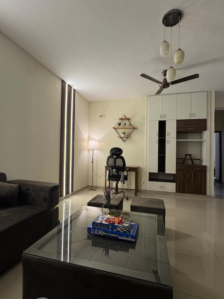 The Calm Stay - A Peaceful 2 Bhk - Zirakpur