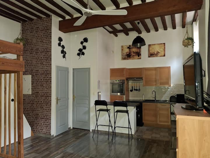 L'escapade En Mezzanine-hyper Centre - Dieppe