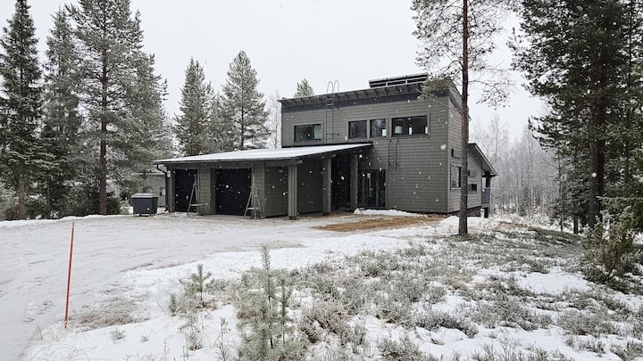 Villa Hutikka, Avara Villa Rauhallisella Alueella - Ruka