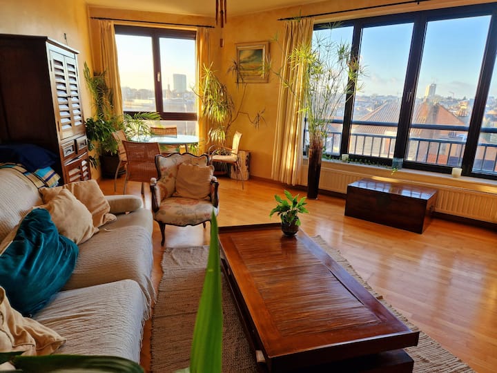 Splendide Appartement Avec Vue - Ixelles
