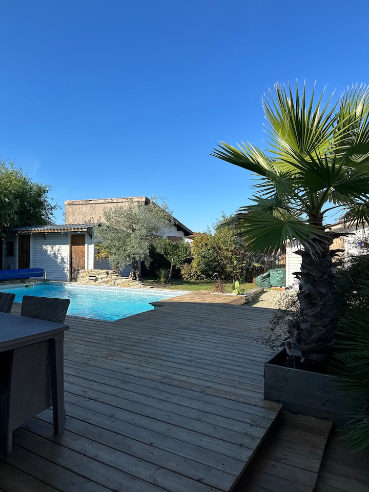 Jolie Maison De Village - Biscarrosse