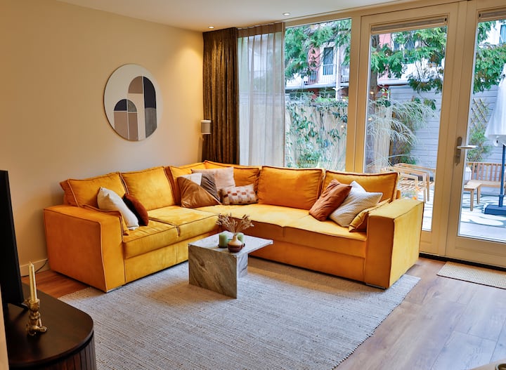 Moderne Retro Benedenwoning Met Zonnige Tuin - Amsterdam