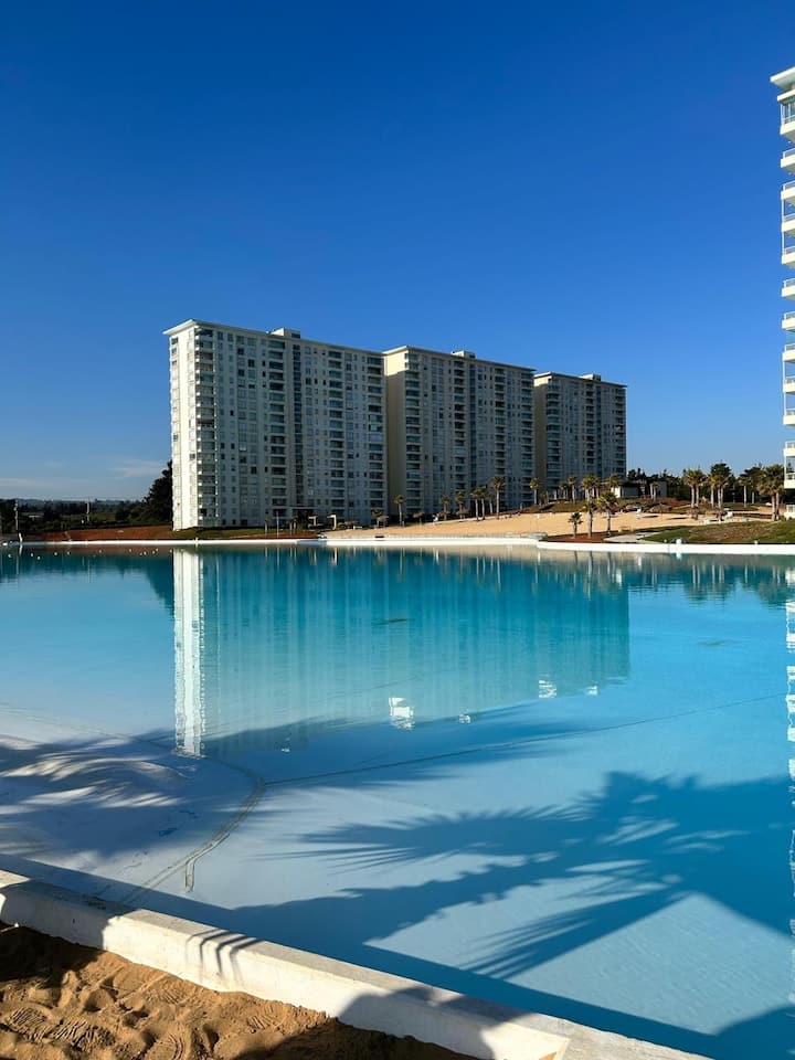 Hermoso Depto Laguna Bahía - Algarrobo