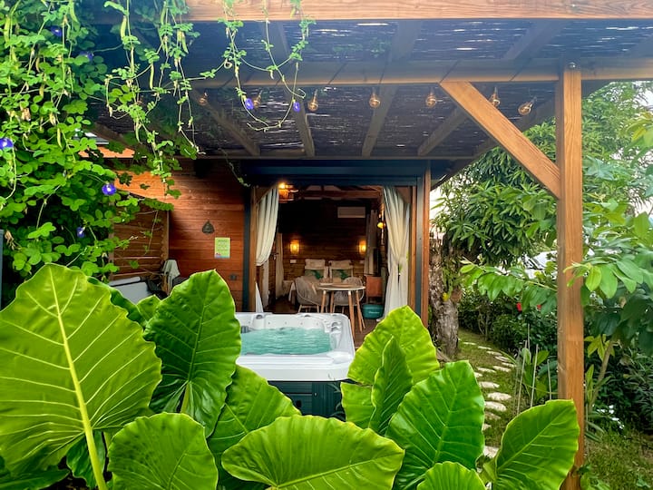 Bungalow Bwa Mango, Proche Plage, Spa Privatisé - Martinique
