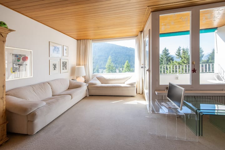 3-zimmerwohnung Mit Panoramablick üBer Davos - Davos