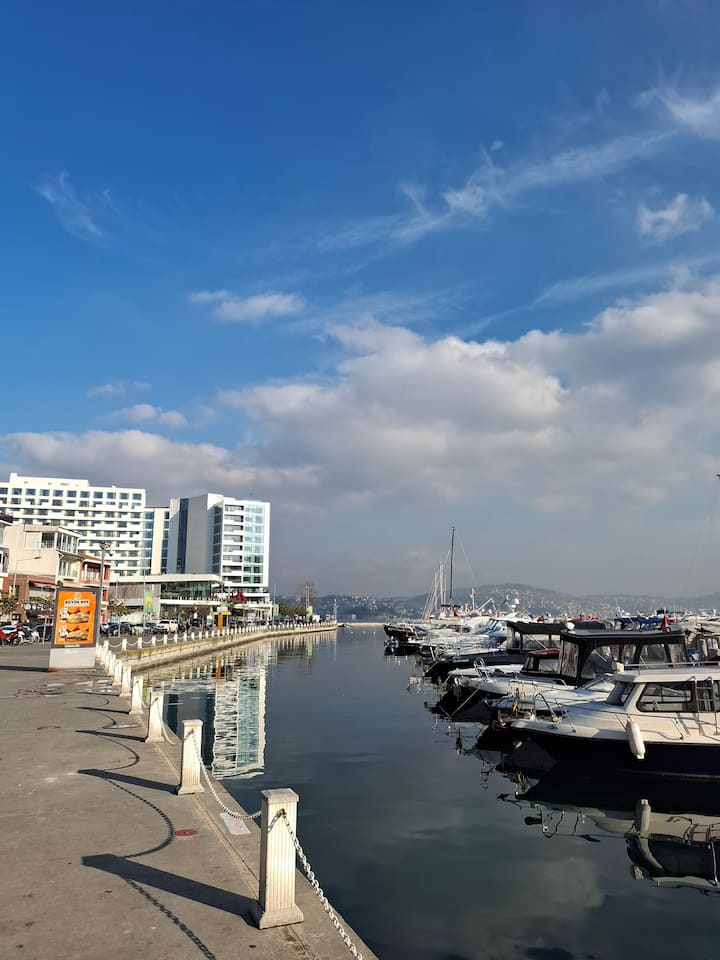 Sahi̇l Ve Metroya Yakın. Tarabya Merkezde Lüx Daire - Riva