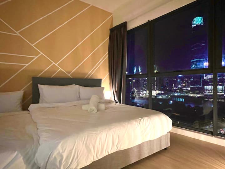 Pool & Klcc View@ 2-min Trx Mall, Bukit Bintang - Kuala Lumpur