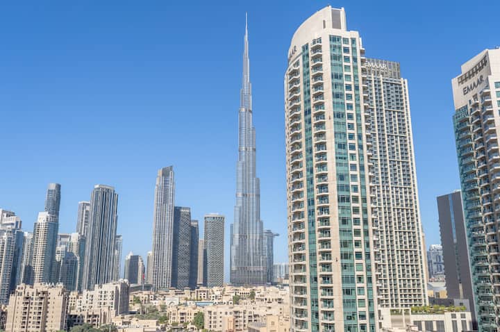 Luxury | Full Burj Khalifa Views | Prime Location - Dubai