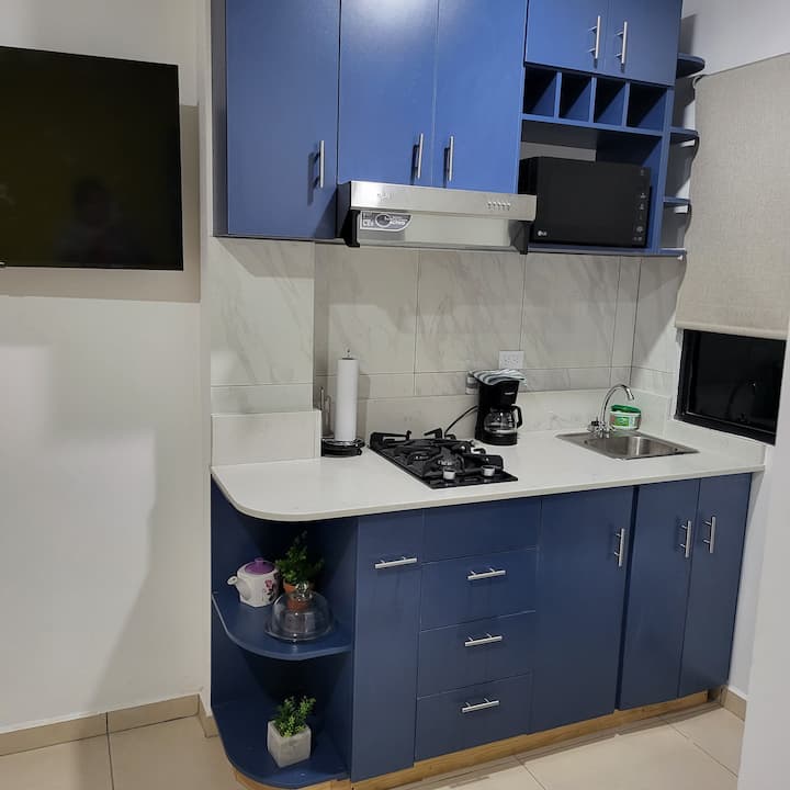 Estudio Full Cerca Del Centro Histórico Y Estadios - San Salvador
