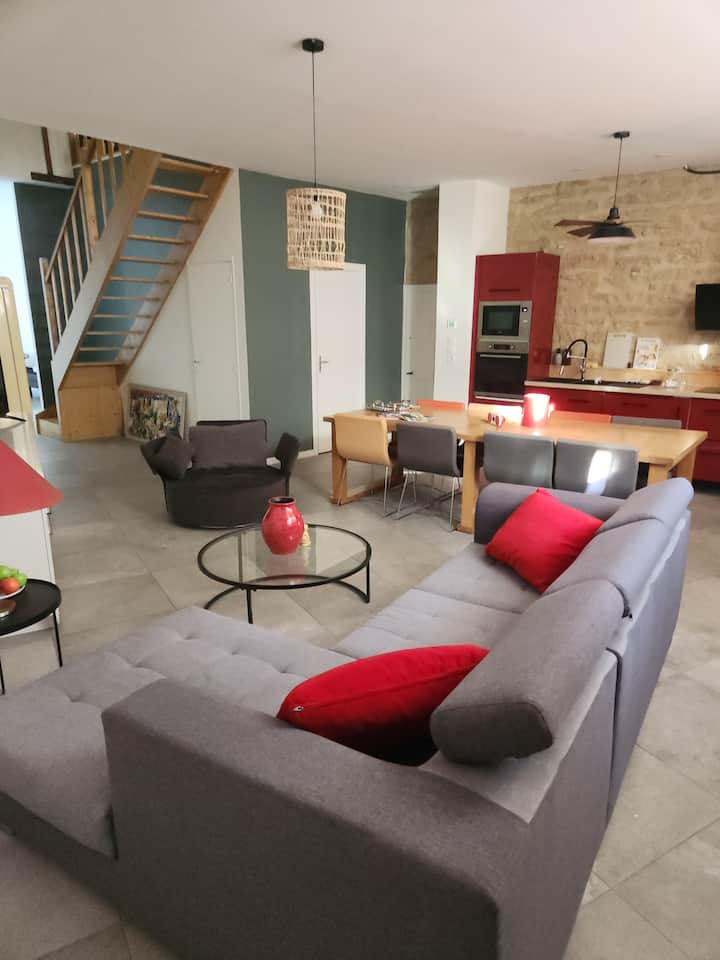 Loft 128 M2 - Moderne & Spacieux Avec Terrasse - Lyon