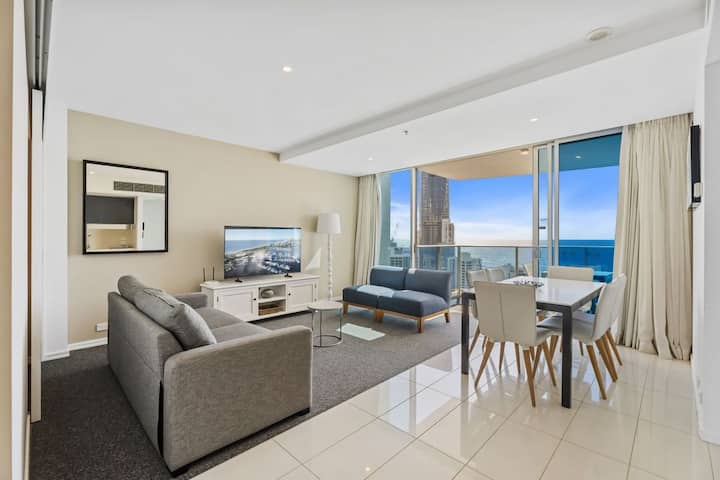 Orchid Residences 27th Fl 2 Bed 2 Bath Amazin View - Surfers Paradise