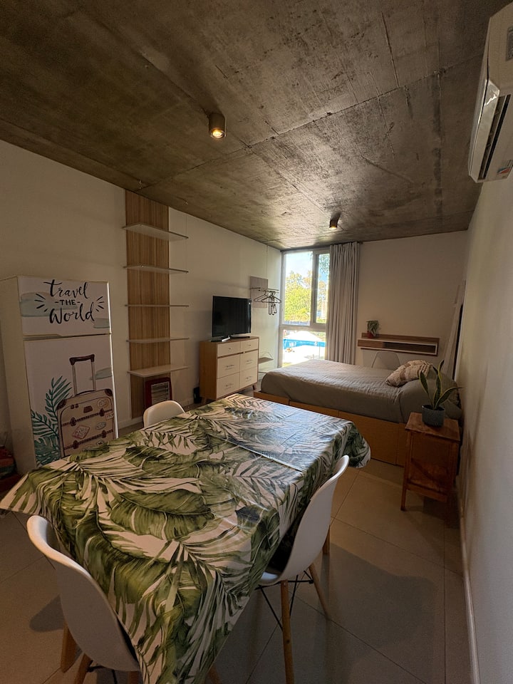 Hermoso Y Tranquilo Monoambiente Estudio - Villa Rosa