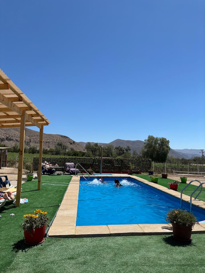 House With 2 Bedrooms, Private Pool And Bbq Grill - Vicuña