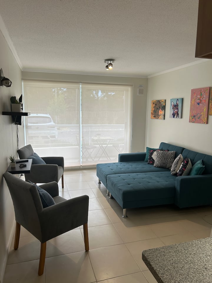 Departamento En Primer Piso Con Wifi –Parque Mar 4 - El Tabo