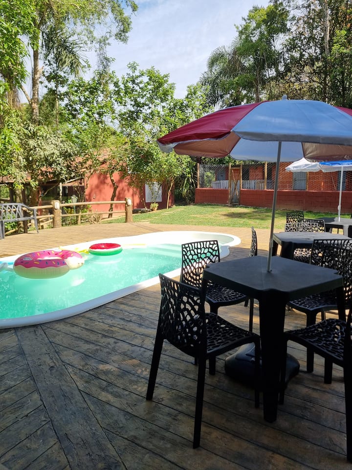 Day Use Piscina, Riacho, Churrasqueira E Fogueira - Cotia