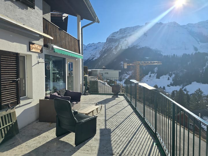 Rückzugsort Mit Panorama & Großer Terrasse - Engelberg