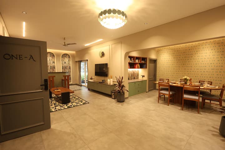 Modern 3bhk Bathtub, Bar & Balcony - Jaipur