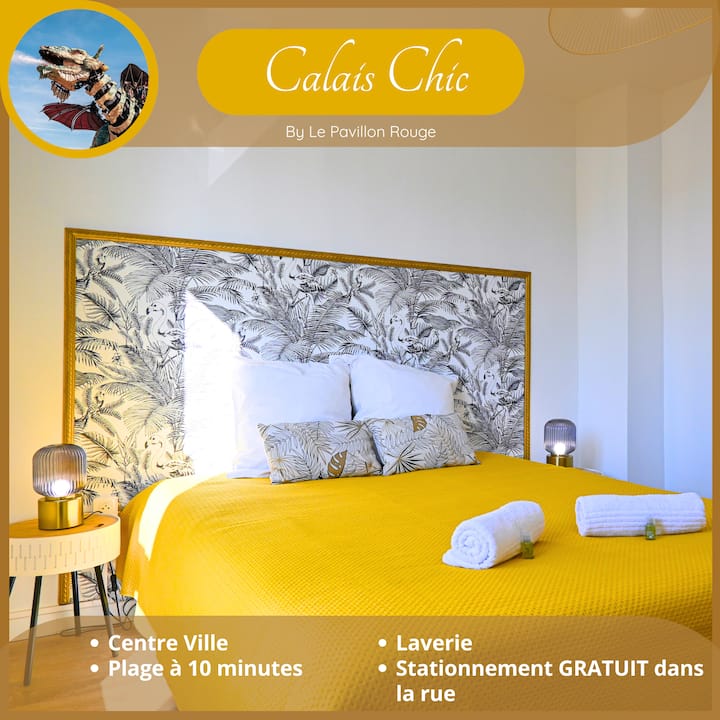 Appartement Chic 2/4 Personnes- Centre Ville - - Calais