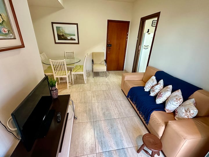 P706-parc 6x S/juros /Praia/ar/elevador/garagem - Vitoria