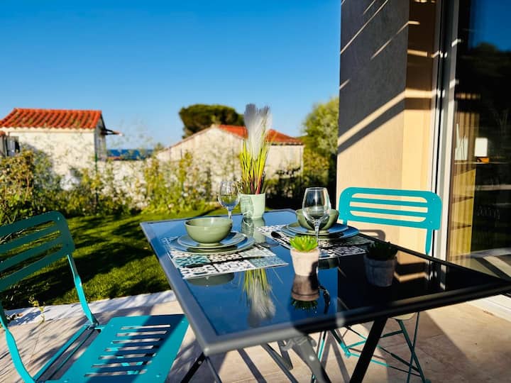 Maison Avec Jardin, Accès Direct à La Plage. - Sainte-Lucie de Porto-Vecchio