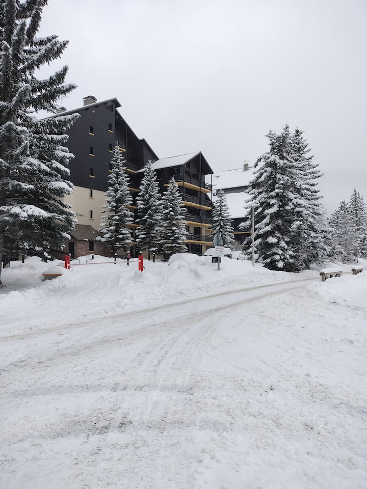 Studio 4 Places Skis Aux Pieds - Risoul