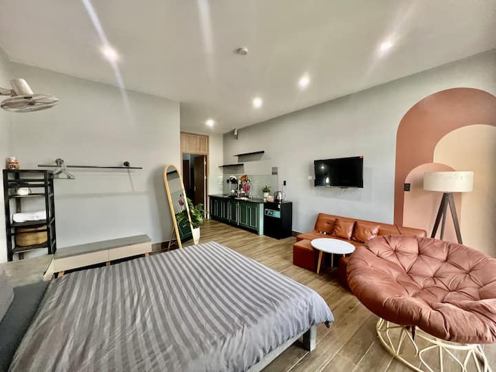 Căn Hộ 201, Bếp Riêng > 2 Khách - 大叻市