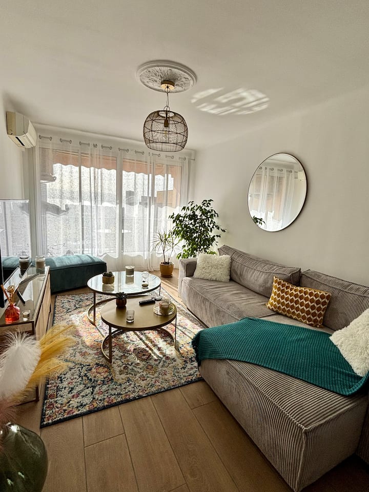 Appartement T3 Lumineux Vue Mer - Ajaccio