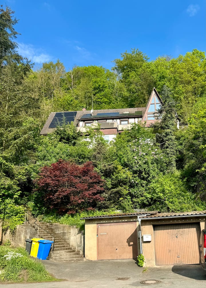 Haushälfte Frankenberg In Grüner Oase, Berghang! - Frankenberg (Eder)