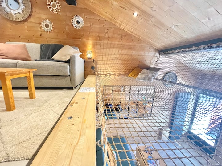 Duplex Cosy : Vue Montagne, Rénové, Filet Suspendu - Vaujany
