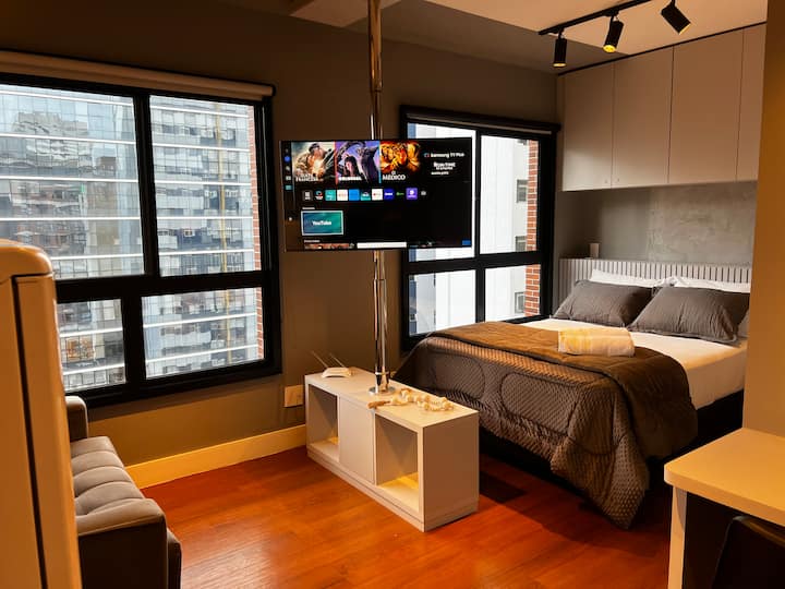 1604 Studio Moderno Com Garagem - Curitiba