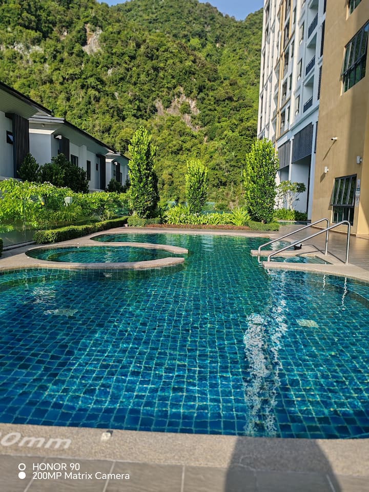 Comfystays2b2br@sunway Onsen - Tambun