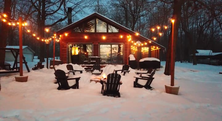 Cozy Cabin On Lake Minnewawa— Snowmobiles Welcome! - Savanna Portage State Park, McGregor