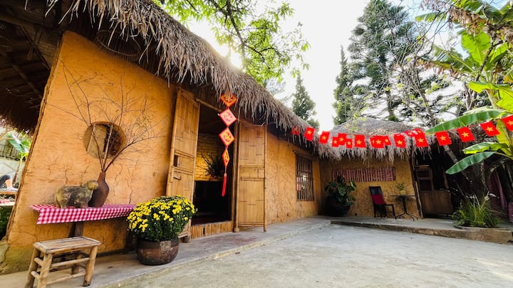 Unique Clay-wall Cottage Central - 大叻市