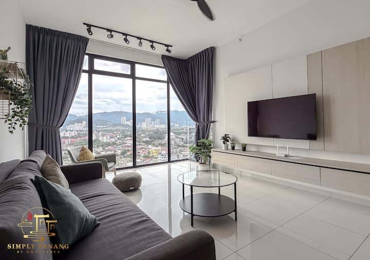 Beacon Georgetown | Spacious 2br With Smart Tv - Jelutong
