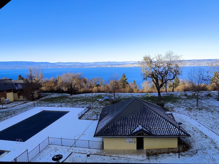 Parking Gratuit-calme-piscine - Lugrin