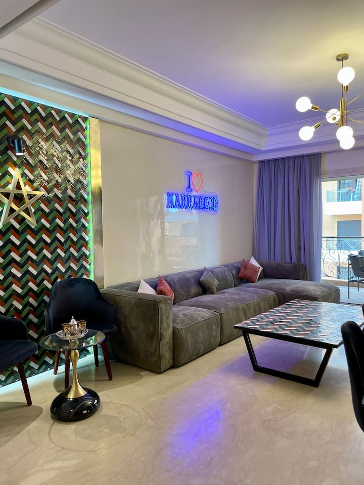 Luxurious Majorelle City Center 4 Beds - Marrakesh
