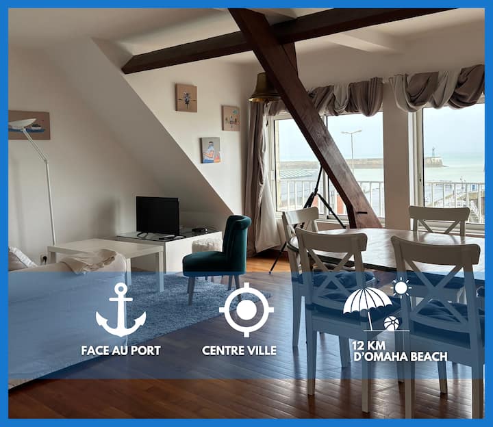 Côté Cottage Vue Panoramique Sur Mer - Commerces - Port-en-Bessin