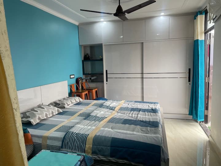 Trinetra Suite | Kitchen, Private Roof + City View - Nueva Delhi