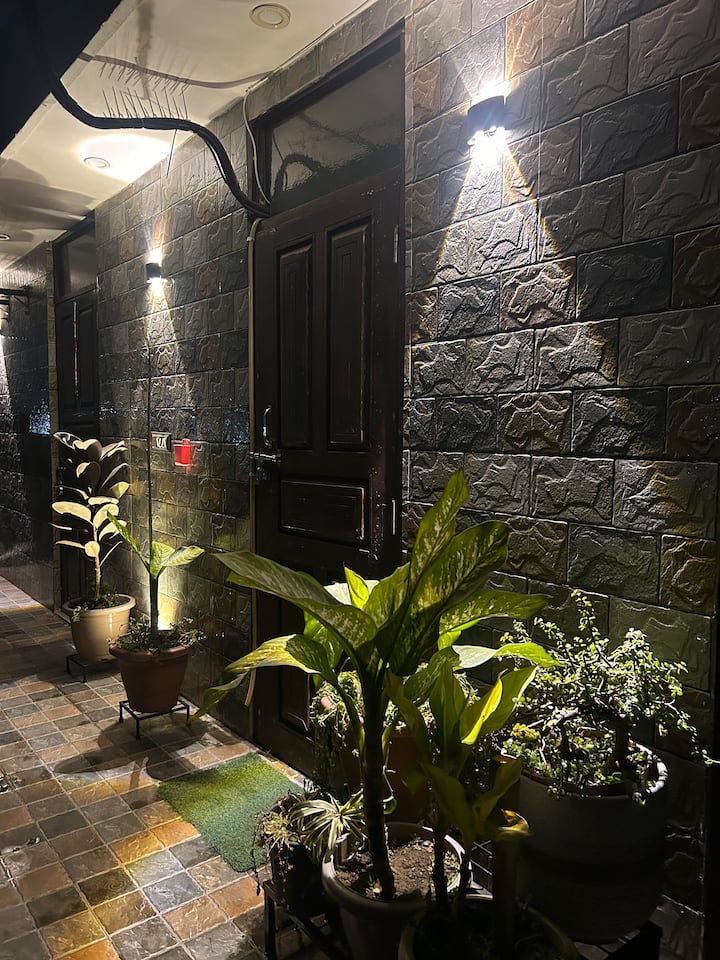 Modern Studio W Private Terrace | Trinetra Suite - New Delhi